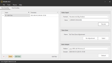 Binary-Coded Decimal Timestamps - Digital Detective
